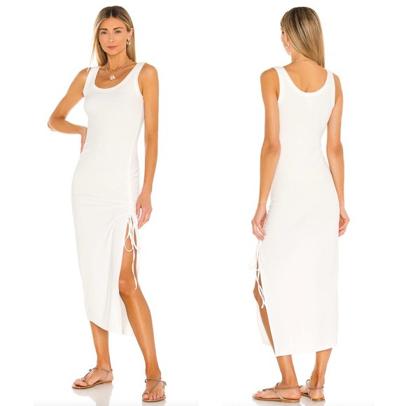l*space | Dresses | New Lspace Sandpiper Midi Dress In Cream White ...
